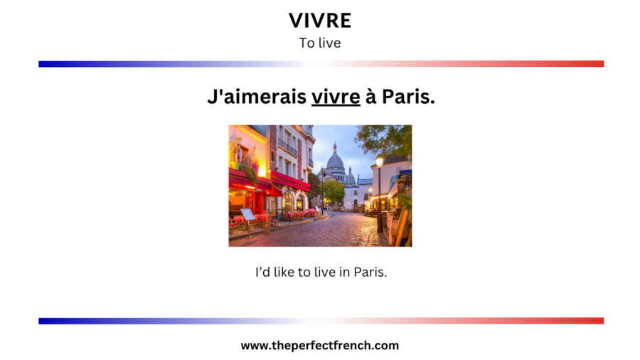 French Word of the Day - Vivre (To Live) - French Online Language ...