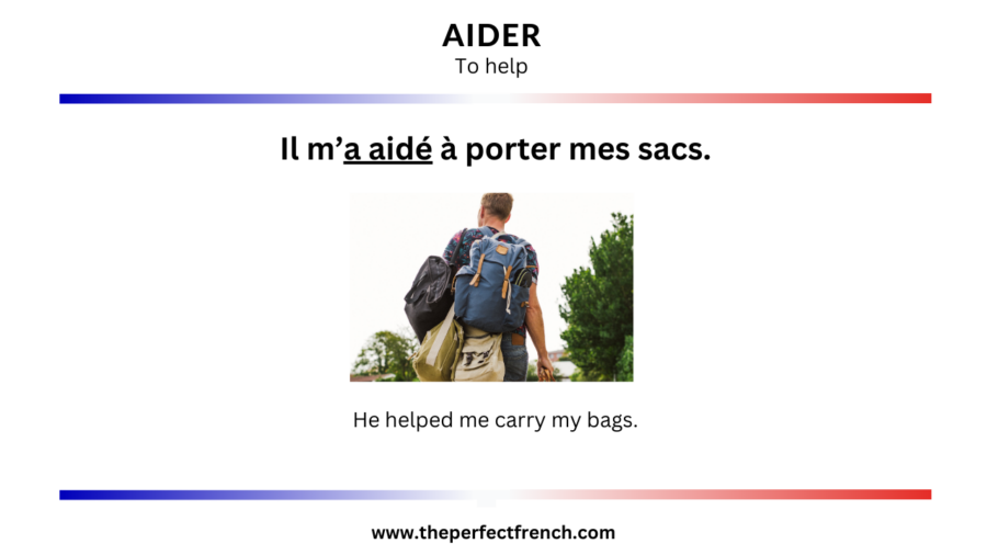 French Word of the Day - Aider (To Help) - French Online Language ...