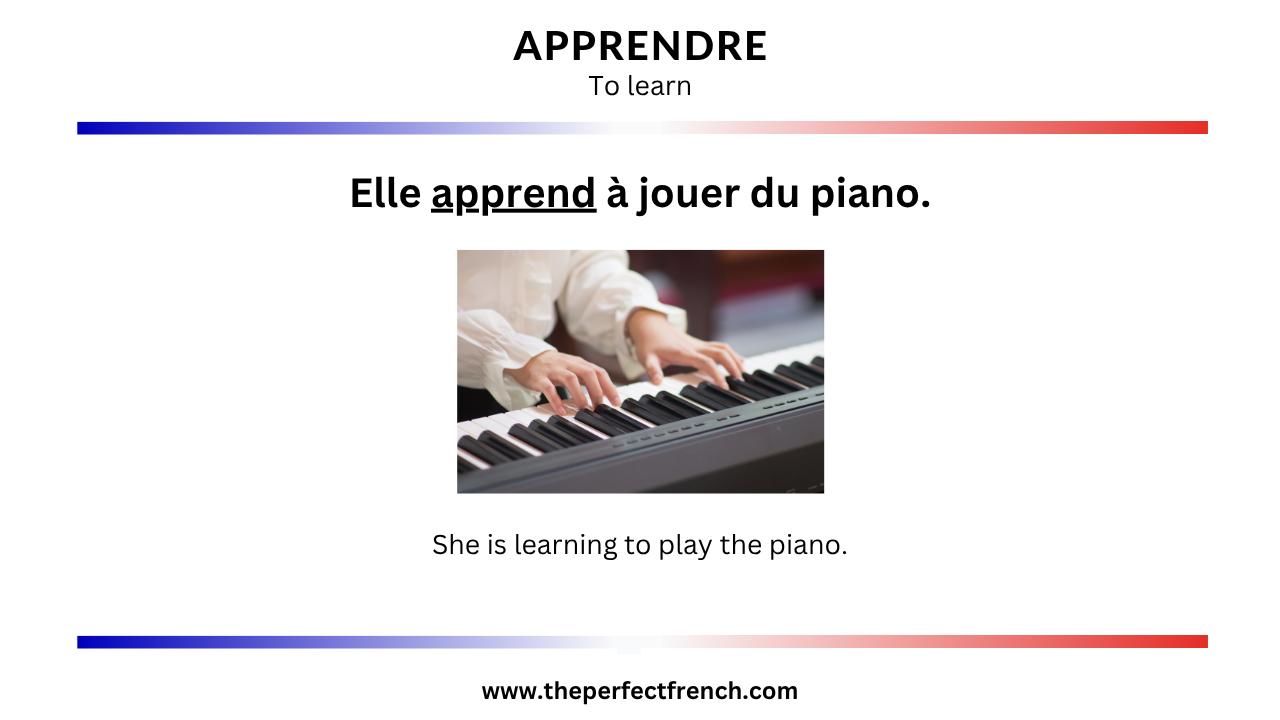 To Play The Piano In French