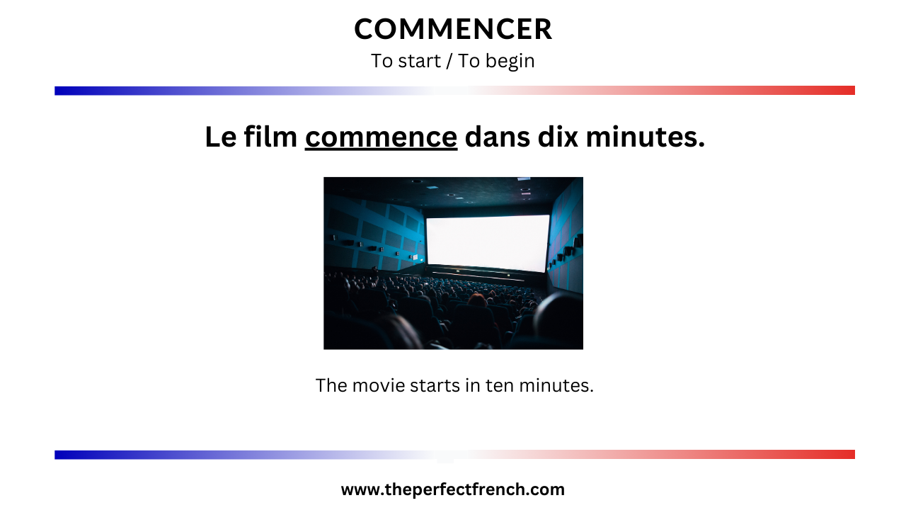 French Word of the Day - Commencer (To Start/To Begin) - French Online ...