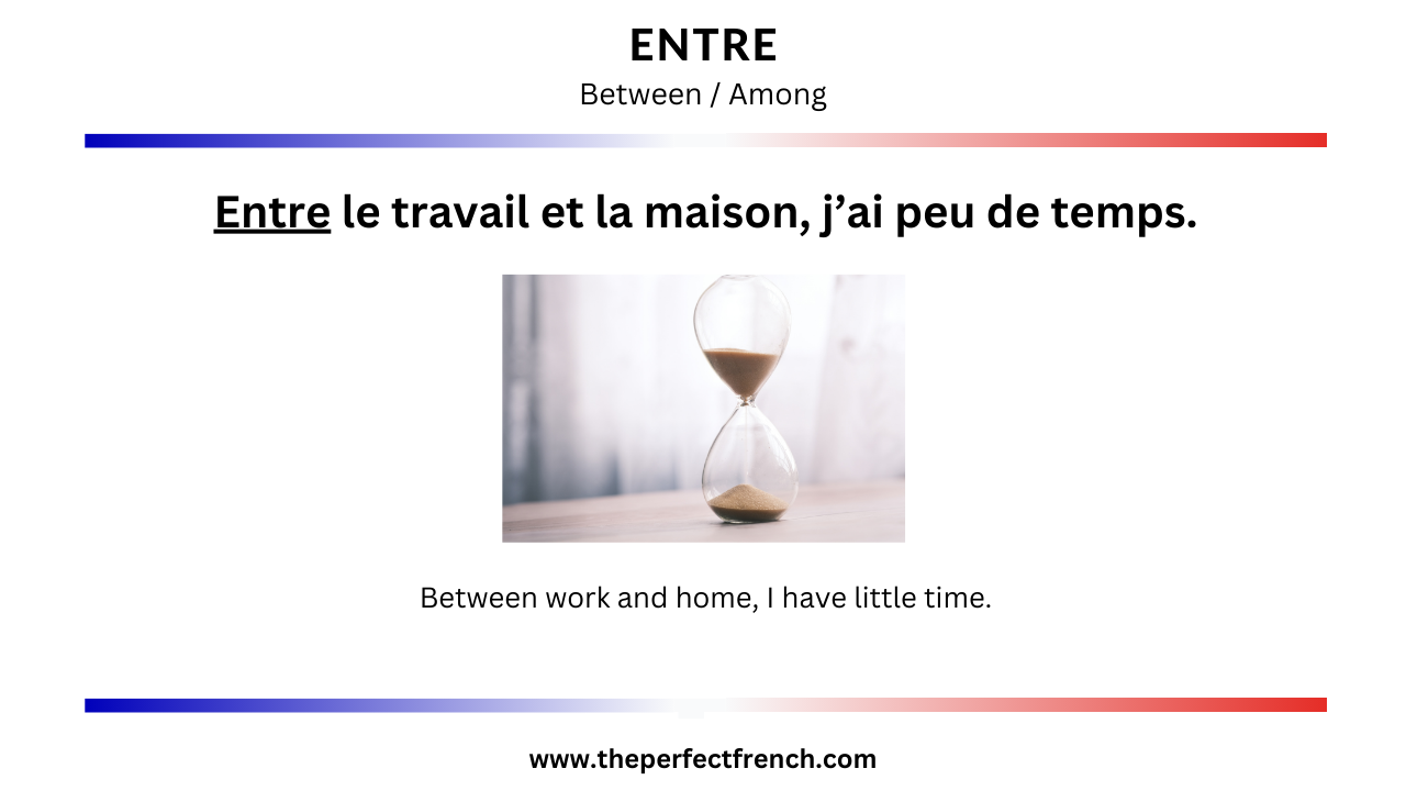 French Word of the Day - Entre (Between/Among) - French Online Language ...