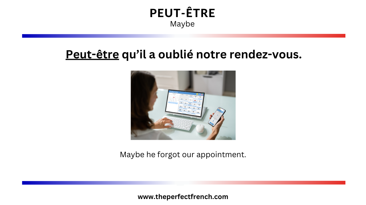 French Word of the Day - Peut-être (Maybe) - French Online Language ...