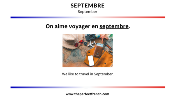 French Word of the Day - Septembre (September) - French Online Language ...