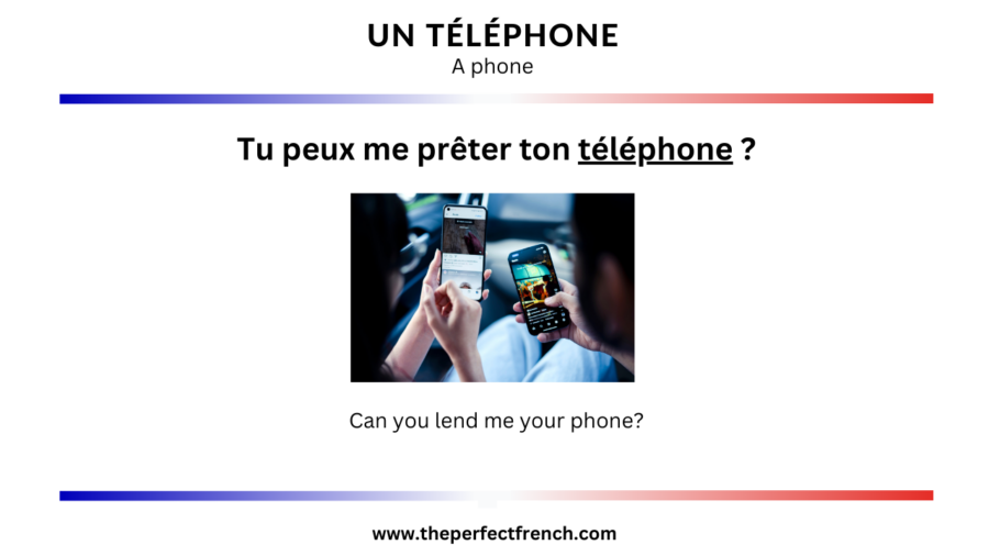 French Word of the Day - Un téléphone (A Phone) - French Online ...