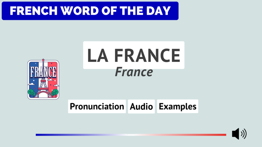 French Word of the Day - La France (France) - French Online Language ...