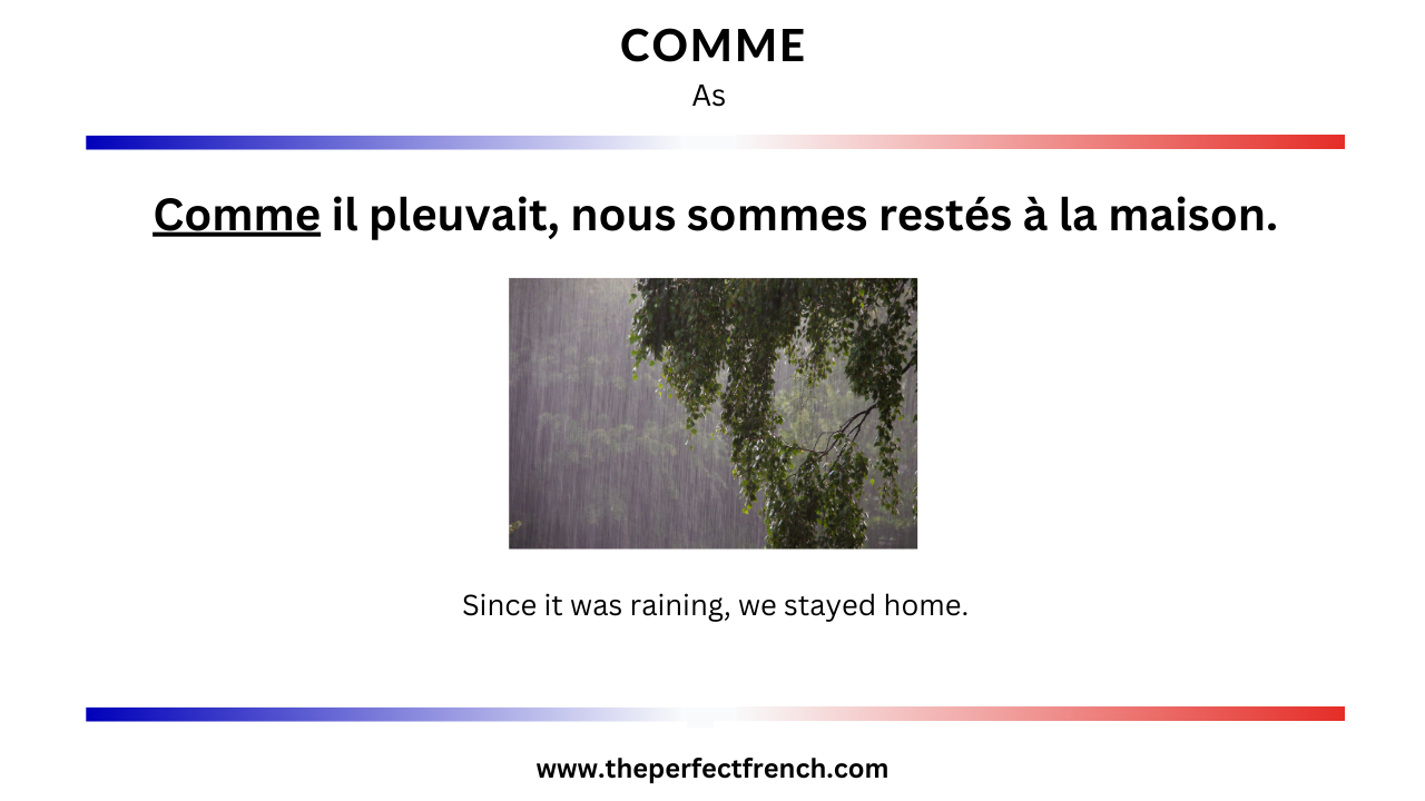 French Word of the Day - Comme (As) - French Online Language Courses ...