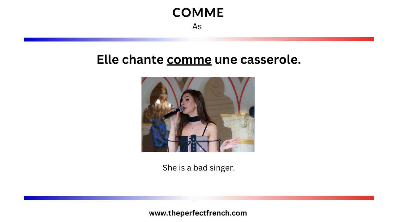 French Word of the Day - Comme (As) - French Online Language Courses ...