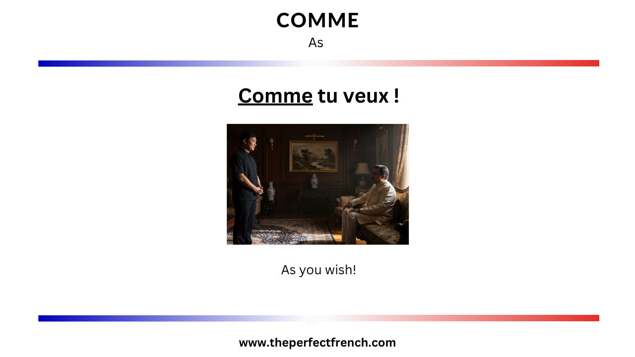 French Word of the Day - Comme (As) - French Online Language Courses ...