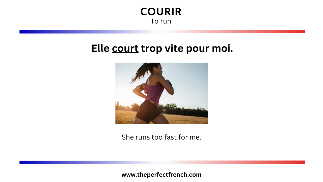 French Word of the Day - Courir (To Run) - French Online Language ...