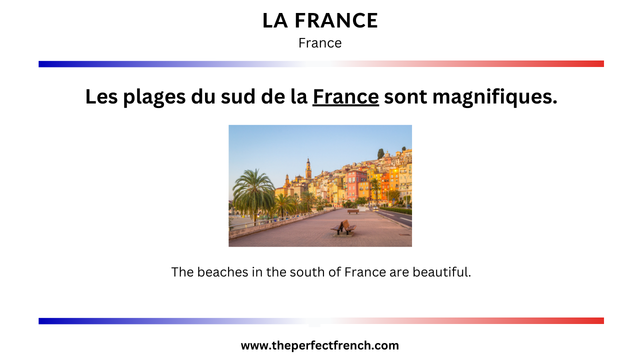 French Word of the Day - La France (France) - French Online Language ...