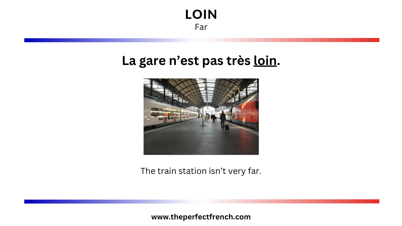 French Word of the Day - Loin (Far) - French Online Language Courses ...