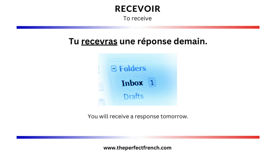French Word of the Day - Recevoir (To Receive) - French Online Language ...