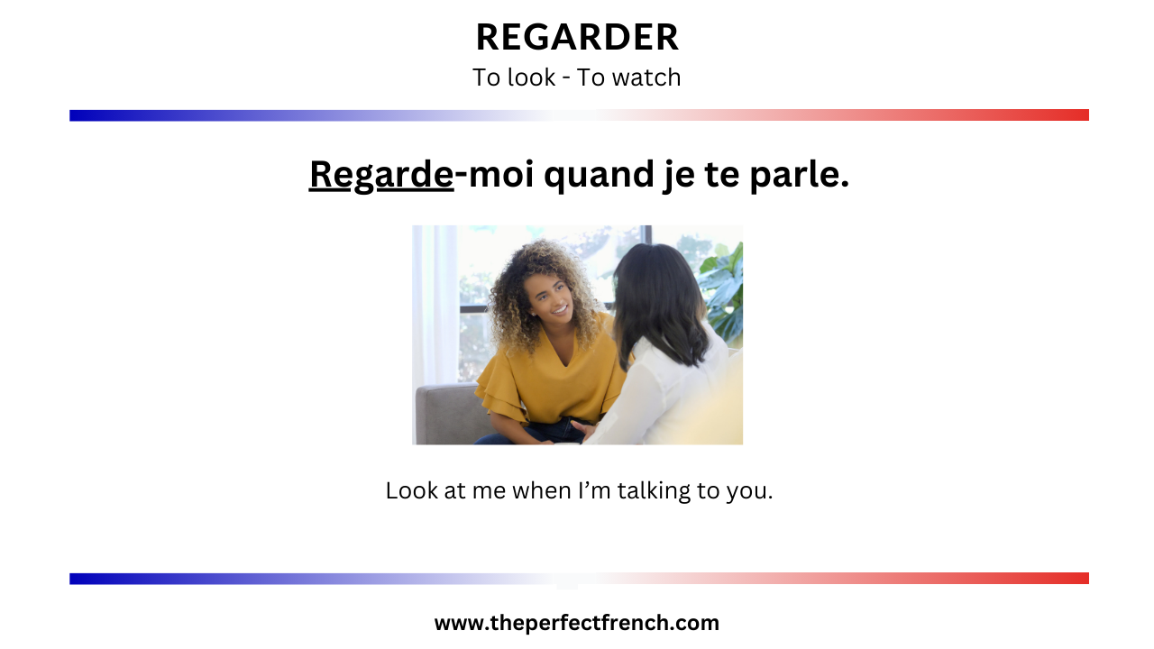 French Word of the Day - Regarder (To Look/To Watch) - French Online ...
