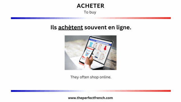 French Word of the Day - Acheter (To Buy) - French Online Language ...