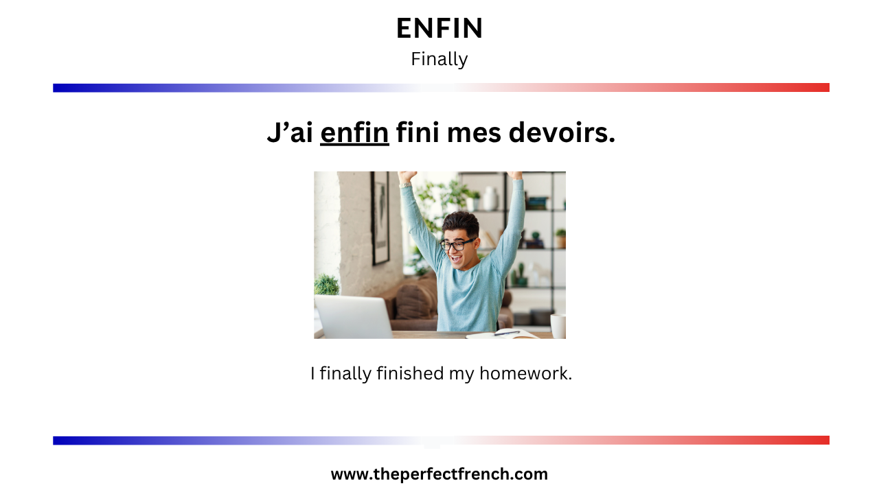 French Word of the Day - Enfin (Finally) - French Online Language ...