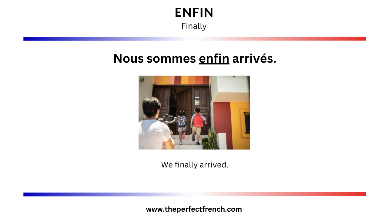 French Word of the Day - Enfin (Finally) - French Online Language ...