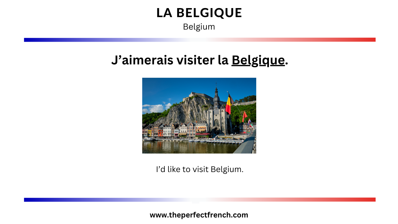 French Word of the Day - La Belgique (Belgium) - French Online Language ...