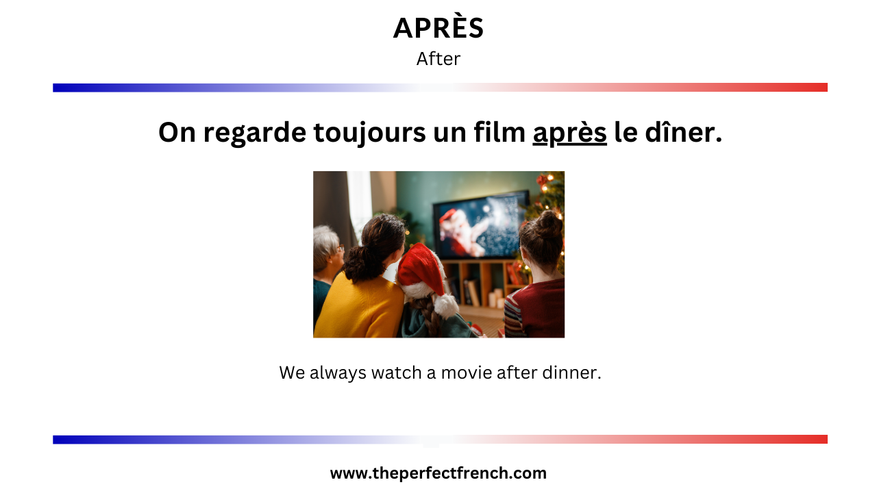 French Word of the Day - Après (After)