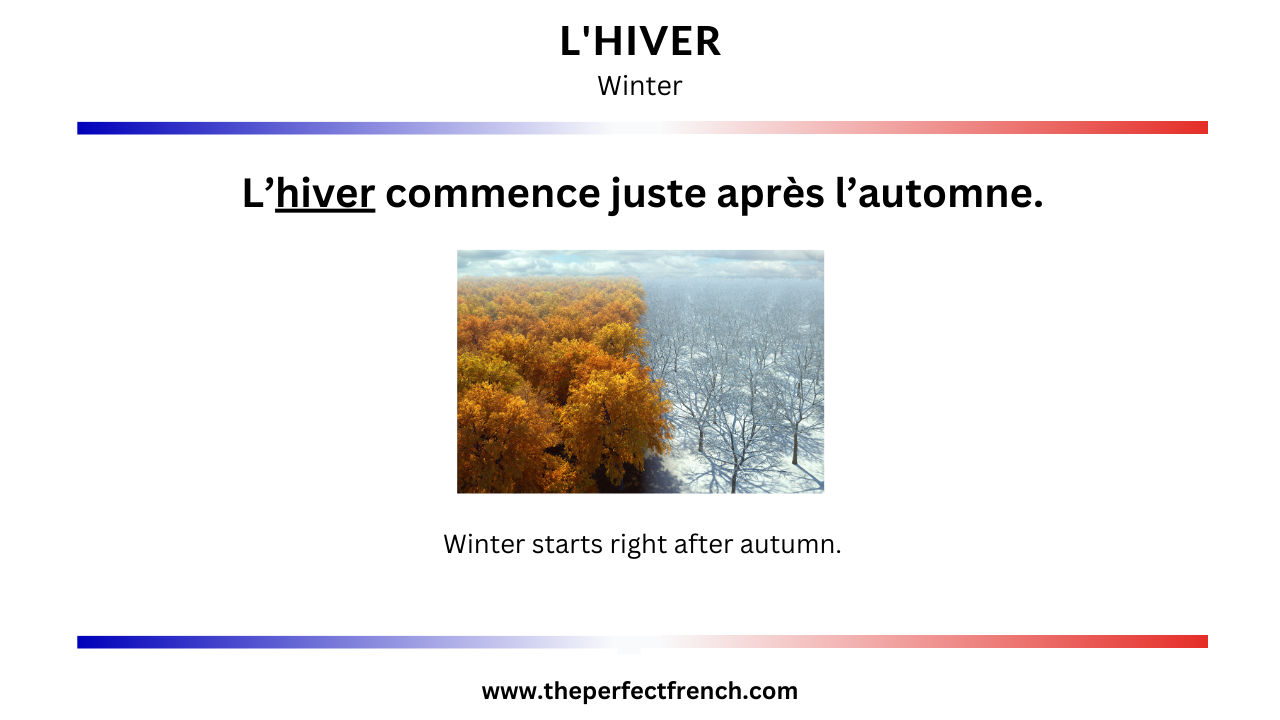 French Word of the Day - L'hiver (Winter)