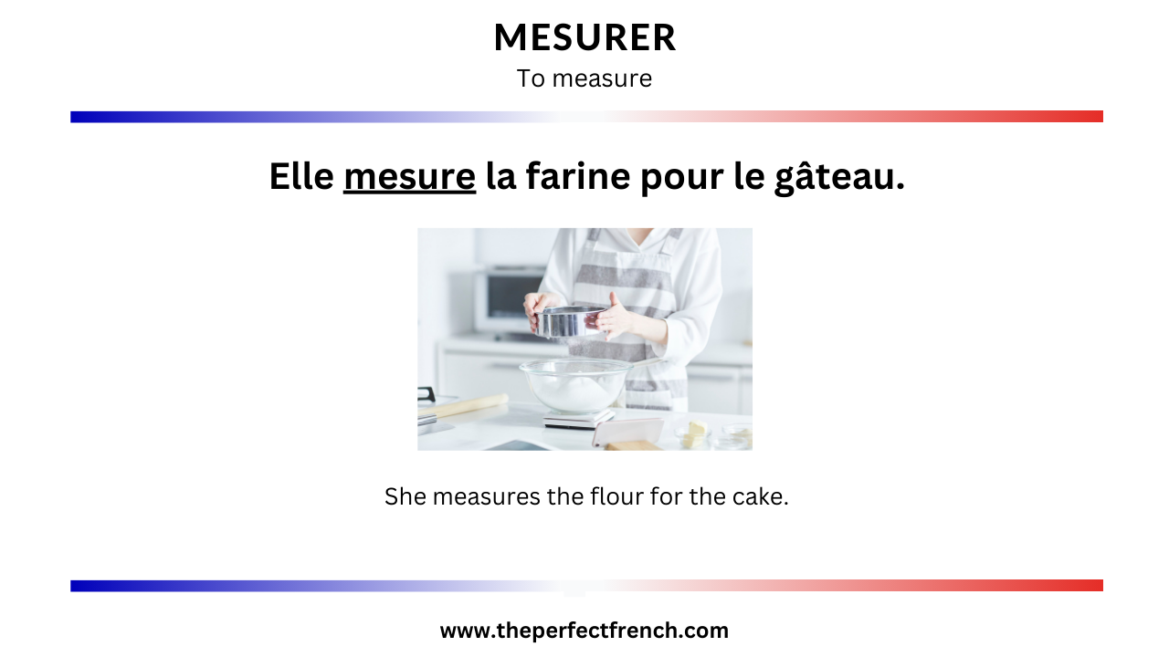 French Word of the Day - Mesurer (To Measure)