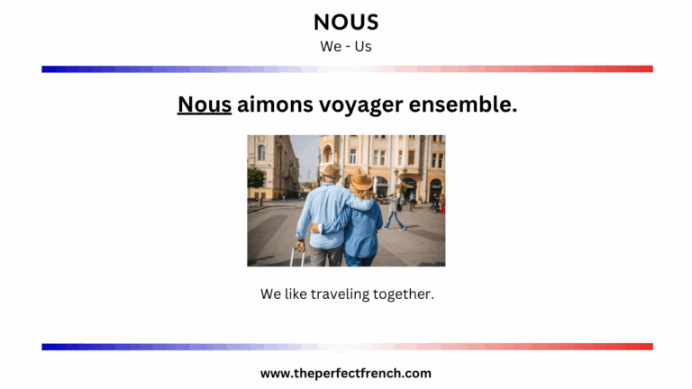 French Word of the Day - Nous (We/Us)