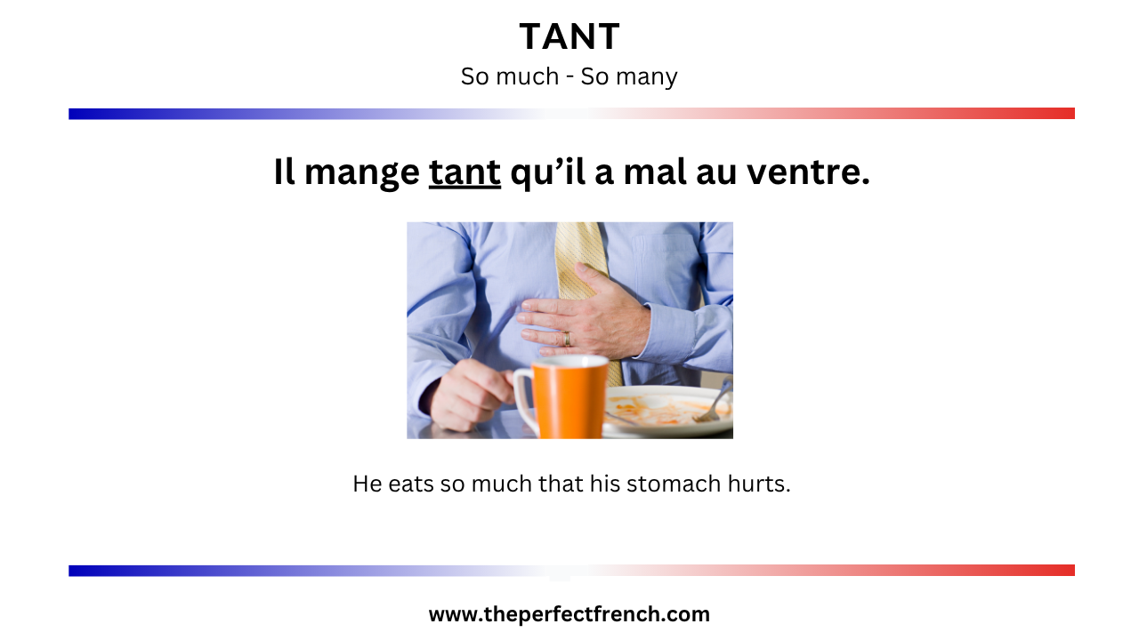 French Word of the Day - Tant (So Much/So Many)