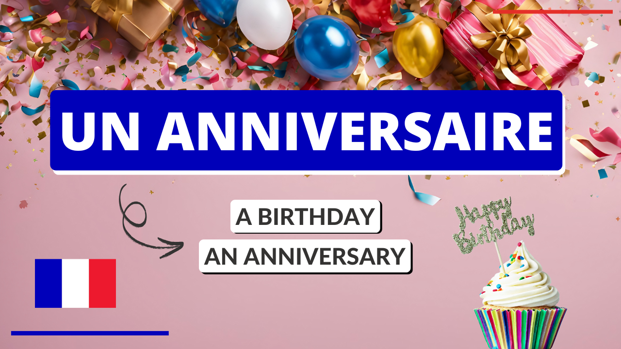 The 2 Meanings of UN ANNIVERSAIRE in French - French Online Language ...