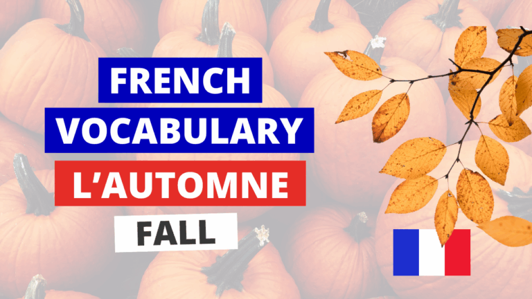 French Word of the Day - L’automne (Fall) - French Online Language ...