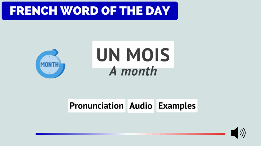 French Word of the Day - Un mois (A Month)