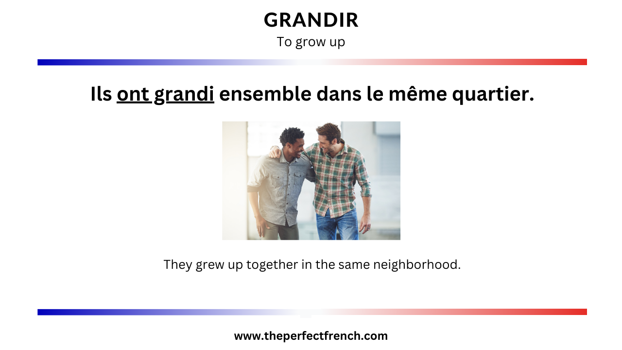 French Word of the Day - Grandir (To Grow Up)