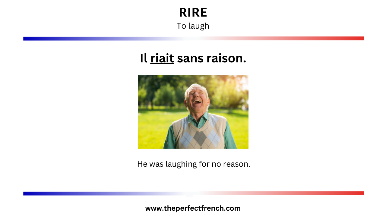 French Word of the Day - Rire (To Laugh)