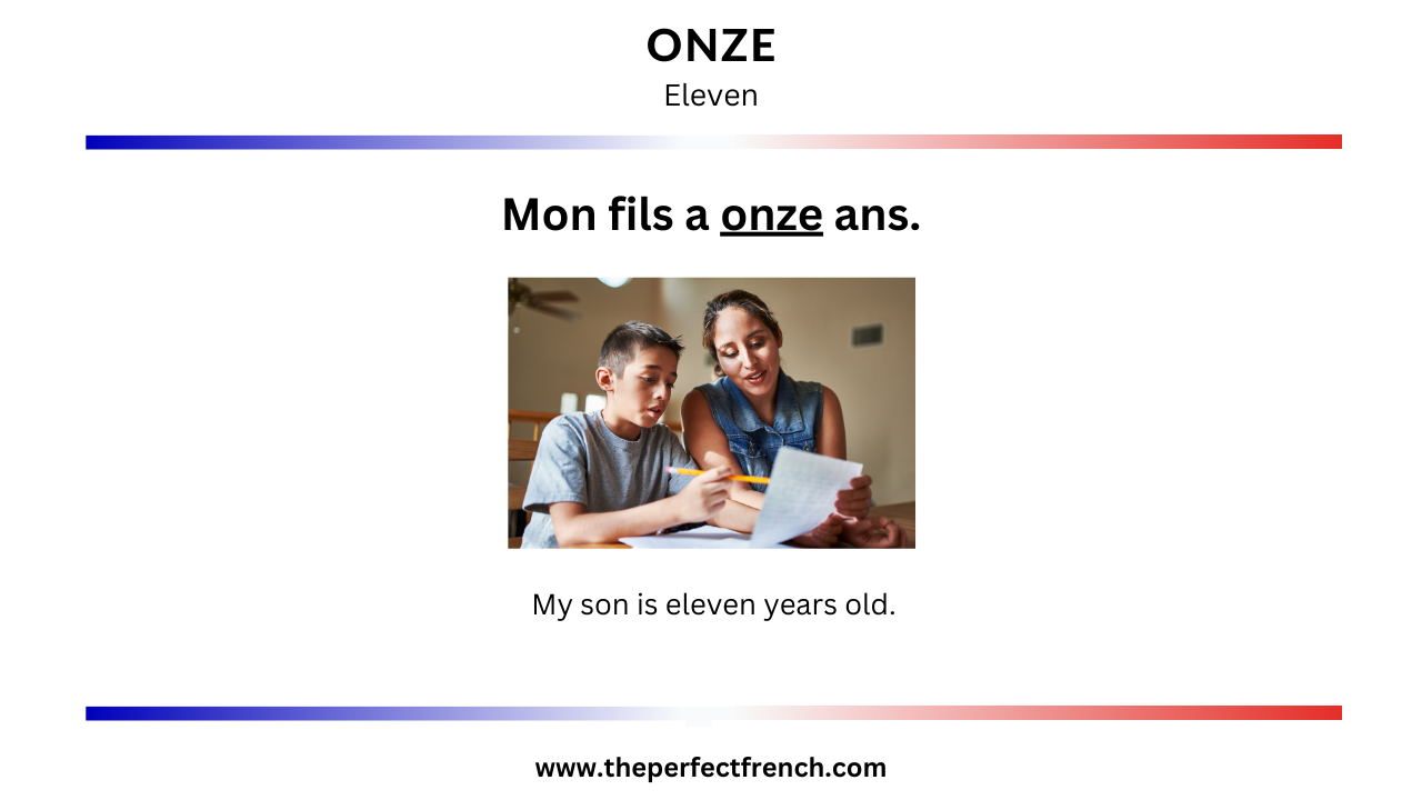 French Word of the Day - Onze (Eleven)