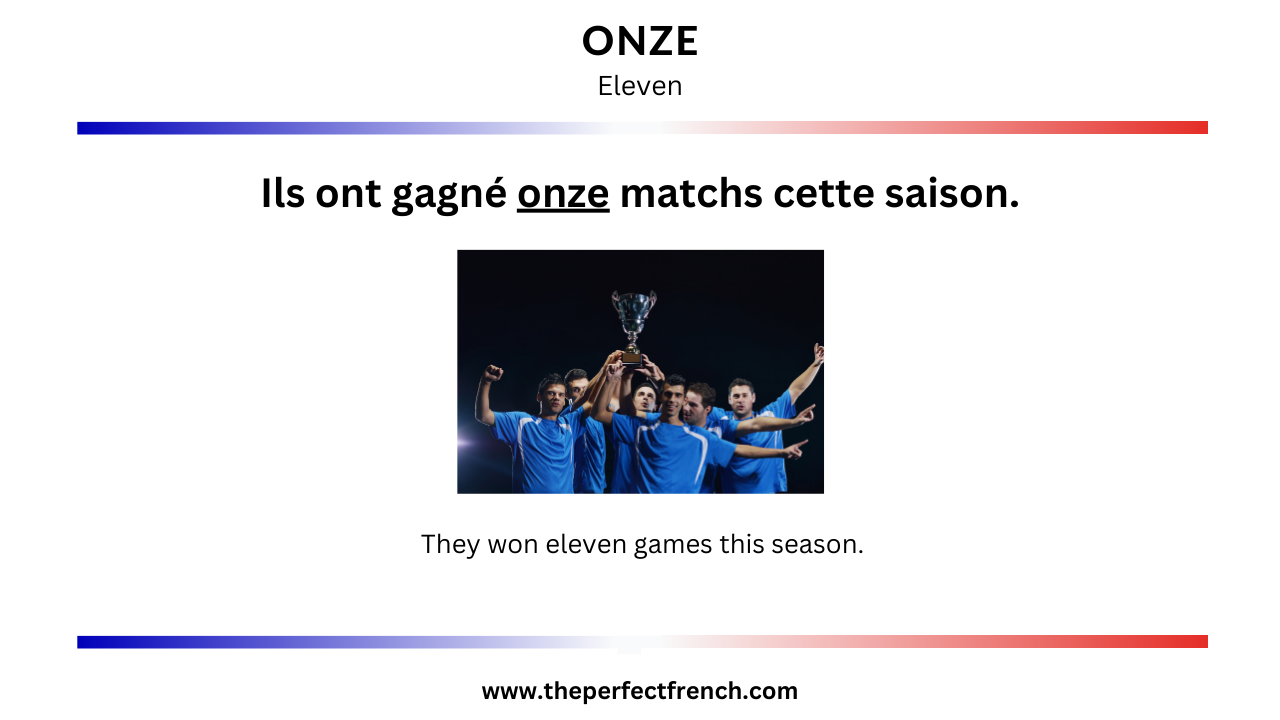French Word of the Day - Onze (Eleven)