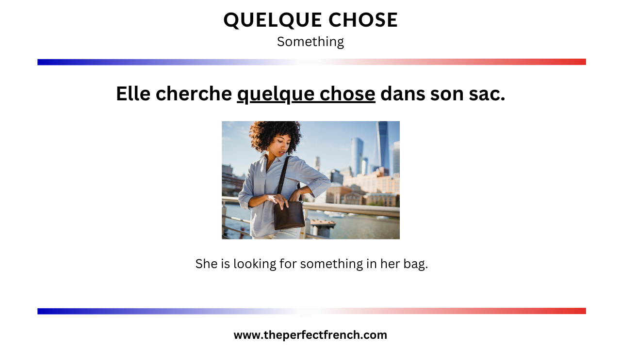 French Word of the Day - Quelque chose (Something)
