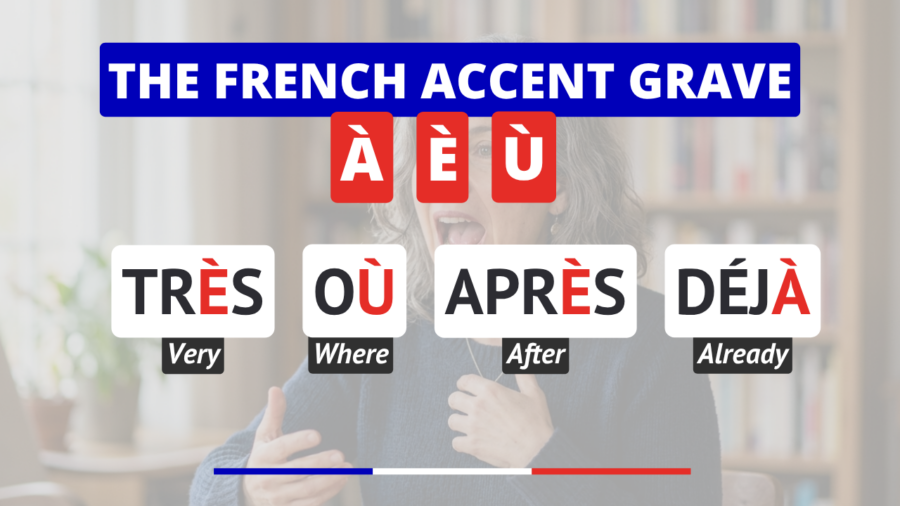 The French Accent Grave (`) - French Online Language Courses | The ...